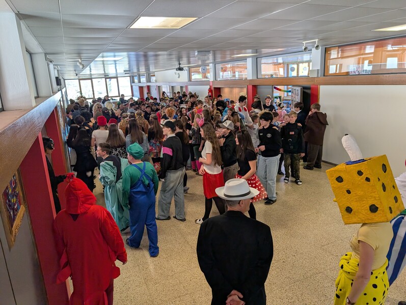 Mittelschule Uttendorf – Faschingsdienstag 2025